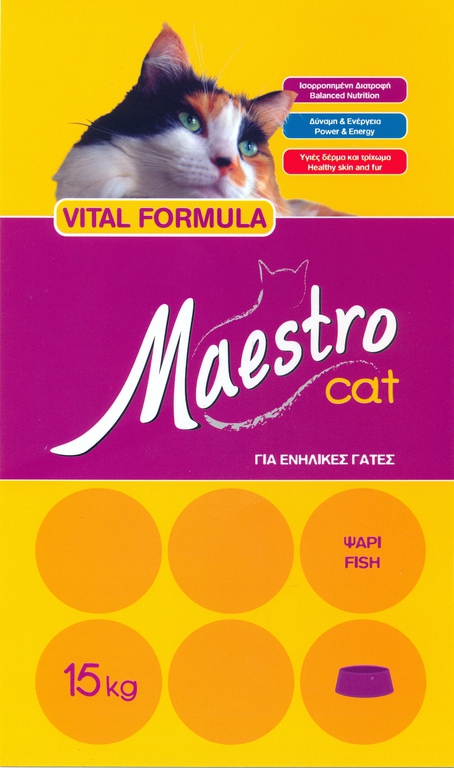 Maestro Cat 15kg | Πετοπωλείον Petshop