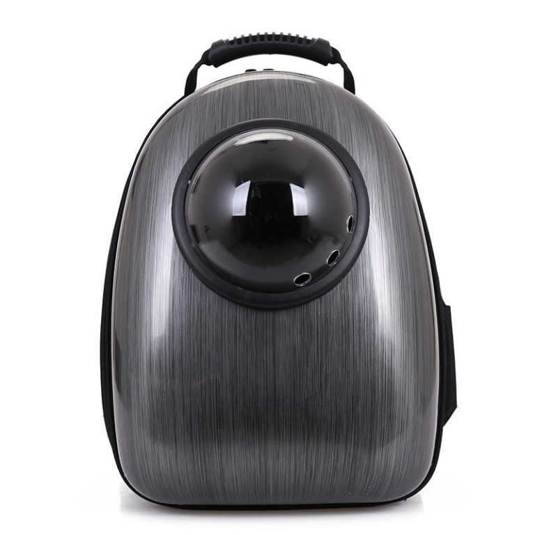 Τσαντα μεταφορας πλάτης Bubble pet Carrier Γραφίτης | Πετοπωλείον Petshop