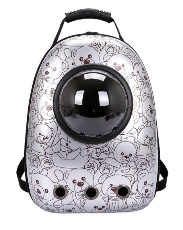 Τσαντα μεταφορας πλάτης Bubble pet Carrier με Σχέδια | Πετοπωλείον Petshop