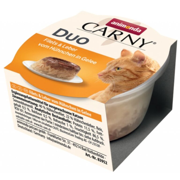 ANIMONDA CARNY DUO ΜΕ ΦΙΛΕΤΟ ΚΑΙ ΣΥΚΩΤΙ ΚΟΤΟΠΟΥΛΟΥ ΣΕ ΖΕΛΕ 70GR ...